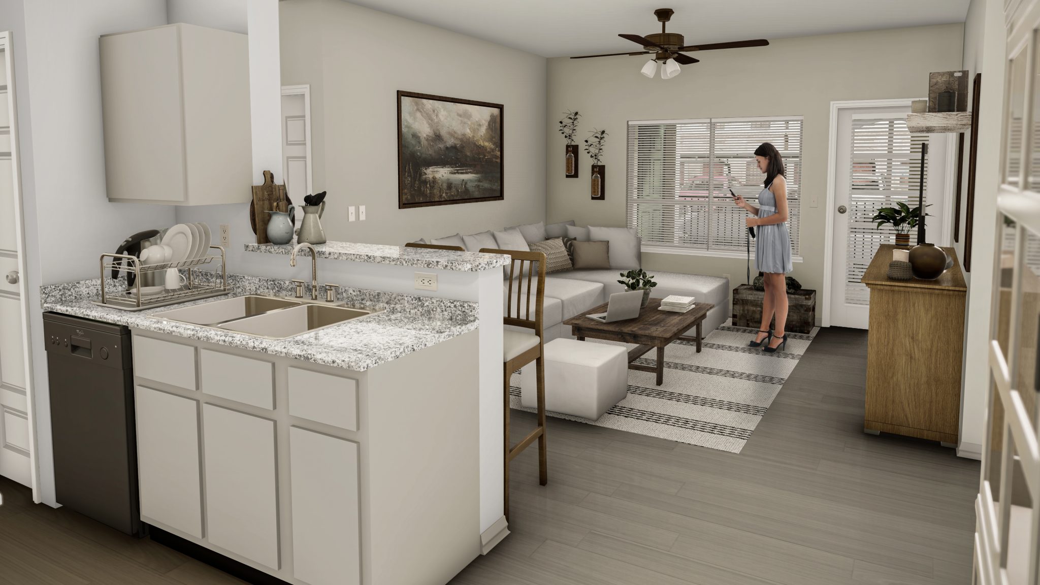 Farmhouse Style Renovation | How To Begin a Small Apartment Makeover ...